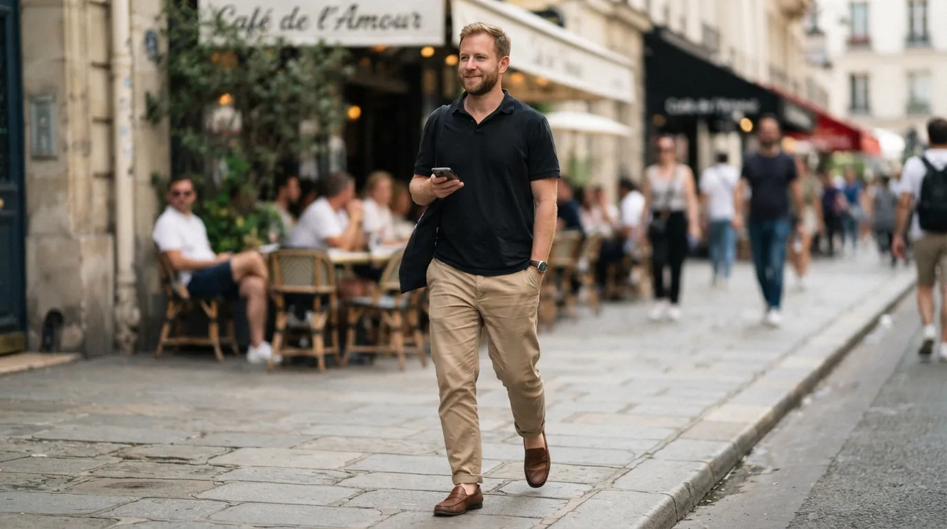 21 Relaxed Fit Khaki Pants Outfits for Men That Create an Easy ...
